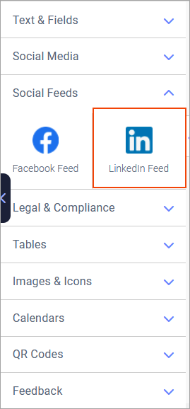 Travailler avec l'élément de signature du fil d'actualité LinkedIn – Base de connaissances Exclaimer